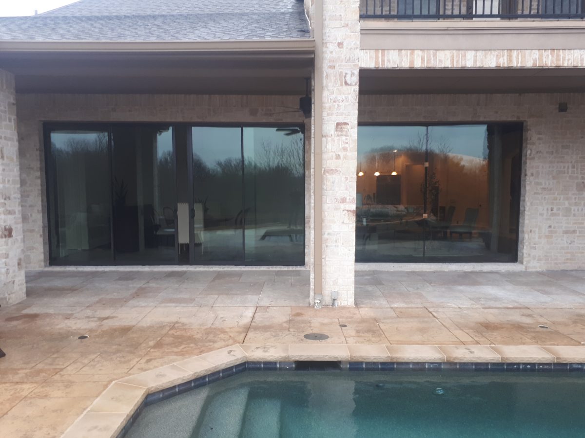 Full glass window (Allen) - PZ Construction Texas